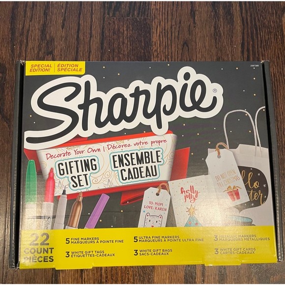 Holiday | Sharpie Design Gift Tags Kit New | Poshmark